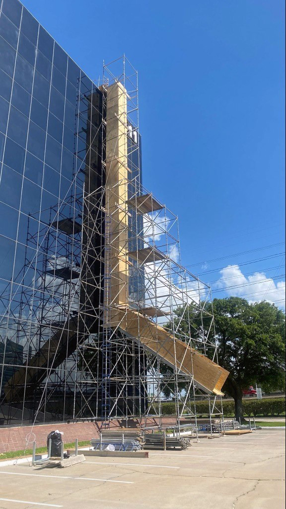 TNT Equipment Trash Chute | Scaffold Engineering Inc.